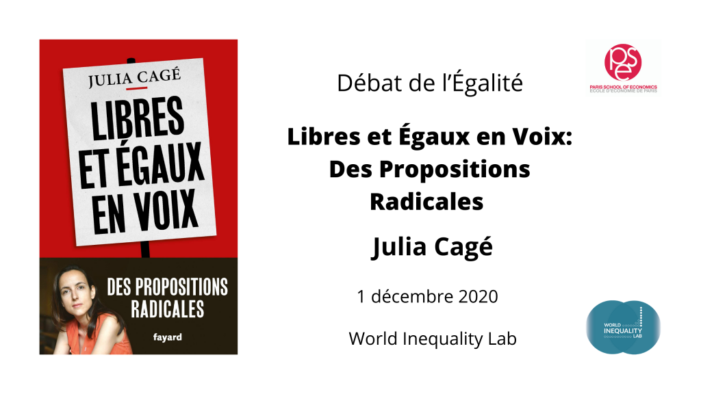 Libres et Egaux - WID - World Inequality Database