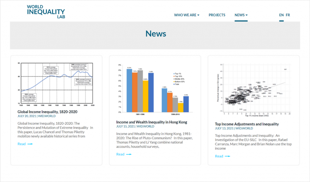 Discover our new website: InequalityLab.world - WID - World Inequality Database
